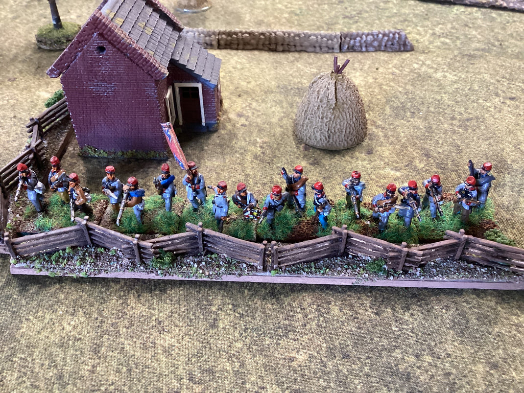 28mm American Civil War – TABLETOP BATTLEFIELD TERRAIN IN 3D