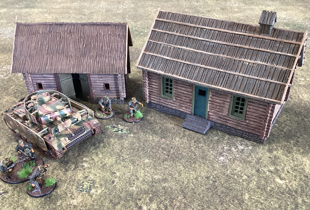 28mm - World War 2 – TABLETOP BATTLEFIELD TERRAIN IN 3D