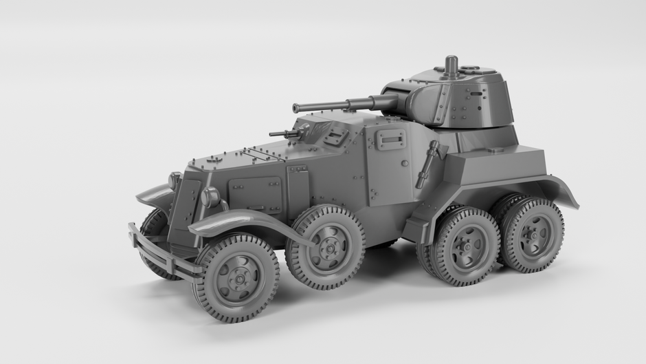 28mm World War 2 Soviet Vehicles – TABLETOP BATTLEFIELD TERRAIN IN 3D