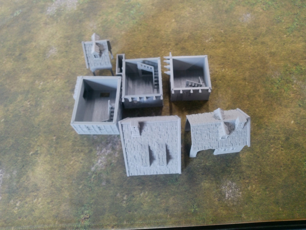 Large Inn- 28mm – TABLETOP BATTLEFIELD TERRAIN IN 3D