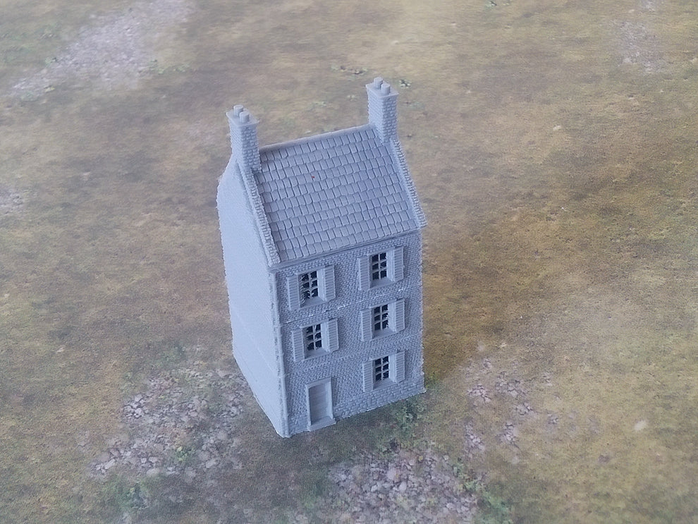House 2 Storey - 15mm – TABLETOP BATTLEFIELD TERRAIN IN 3D