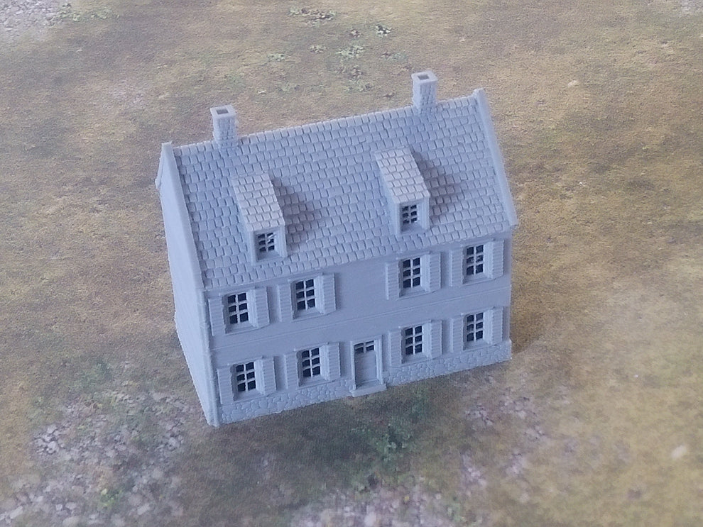 House 2 - 15mm – TABLETOP BATTLEFIELD TERRAIN IN 3D