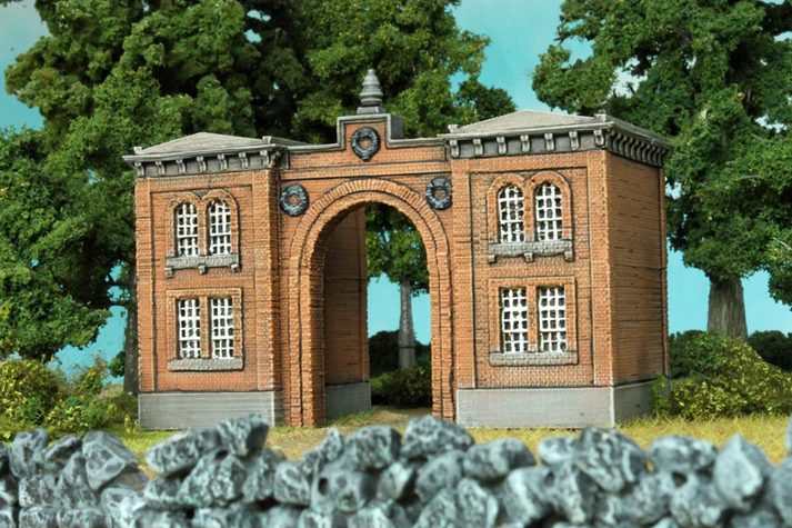 Cemetery Gate – TABLETOP BATTLEFIELD TERRAIN IN 3D