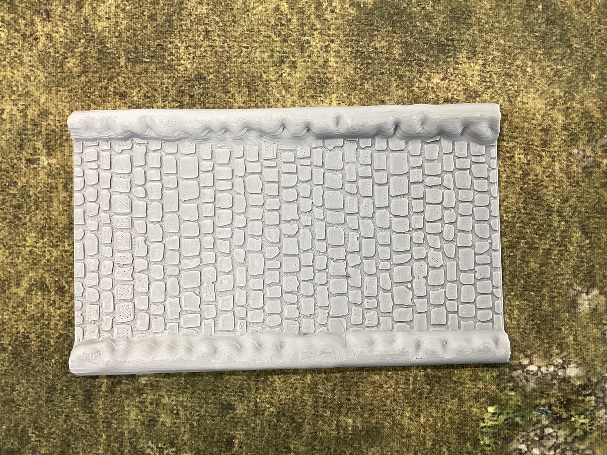 Road Section - Bundle w/embankment 28mm – TABLETOP BATTLEFIELD TERRAIN ...