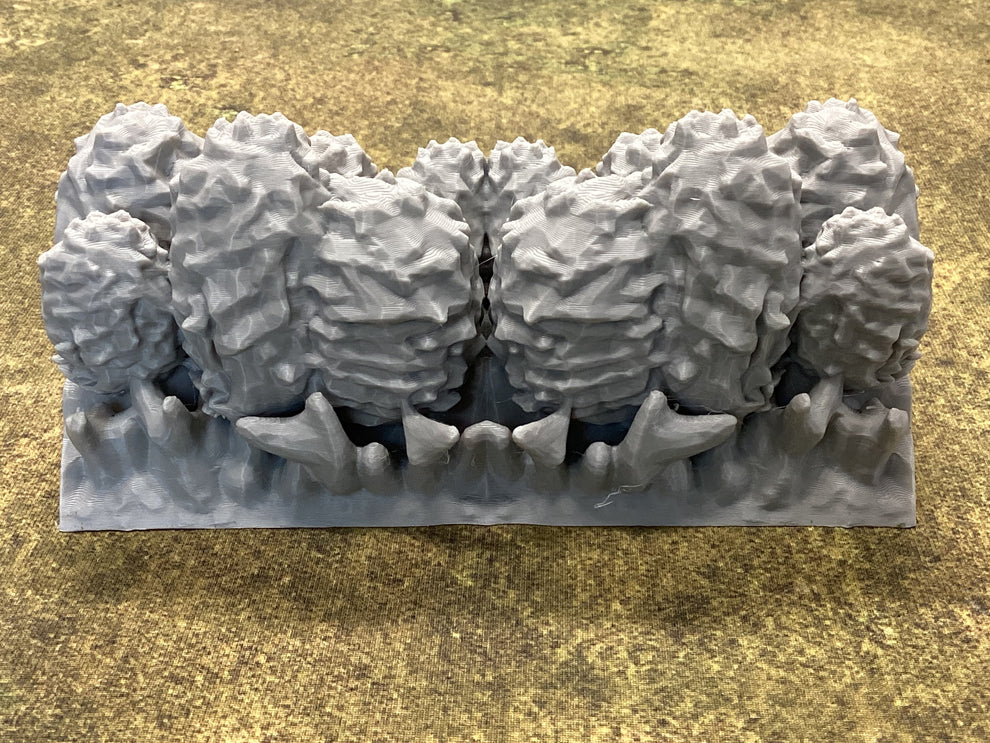 Bocage Straight Section 28mm – TABLETOP BATTLEFIELD TERRAIN IN 3D