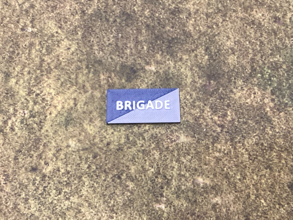 Brigade order chit - Pickett's Charge – TABLETOP BATTLEFIELD TERRAIN IN 3D