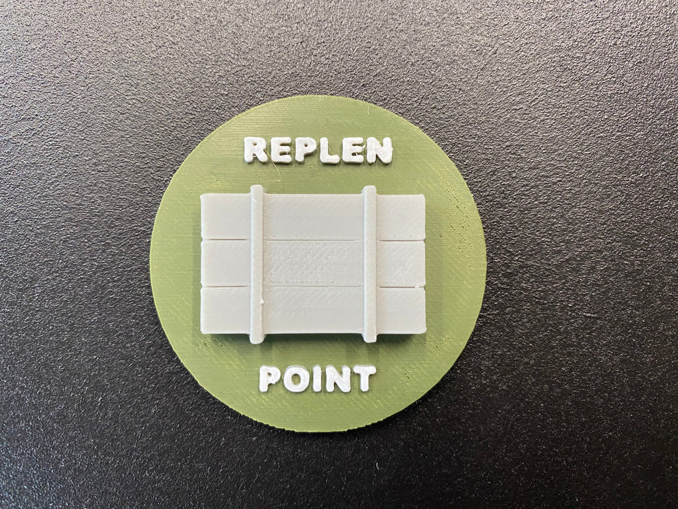 Replen Point Markers - Chain of Command – TABLETOP BATTLEFIELD TERRAIN IN 3D