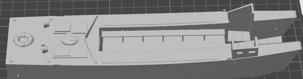 Landing Craft - Assault – TABLETOP BATTLEFIELD TERRAIN IN 3D