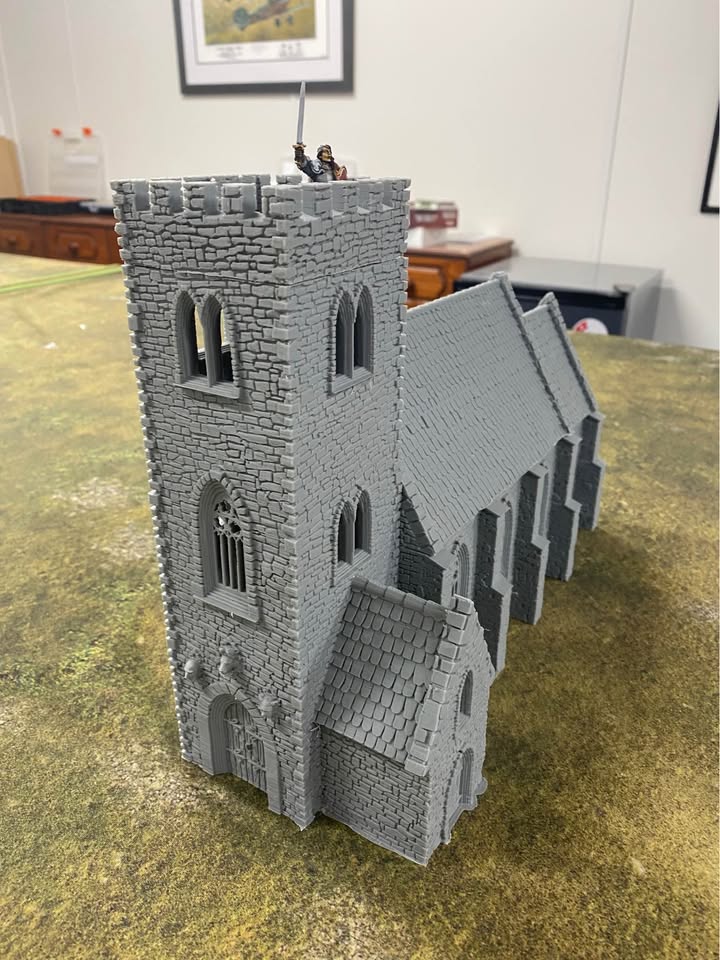 Norman Church – TABLETOP BATTLEFIELD TERRAIN IN 3D