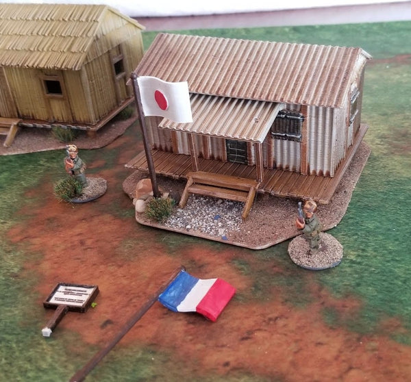 Colonial/Jungle Administration Building - 28mm – TABLETOP BATTLEFIELD ...