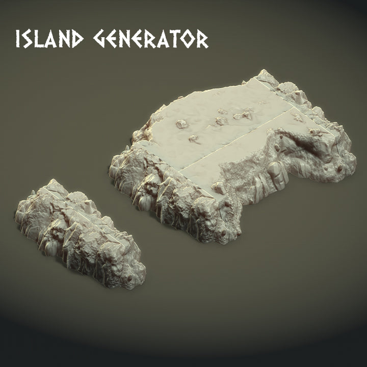 Island Creator – TABLETOP BATTLEFIELD TERRAIN IN 3D